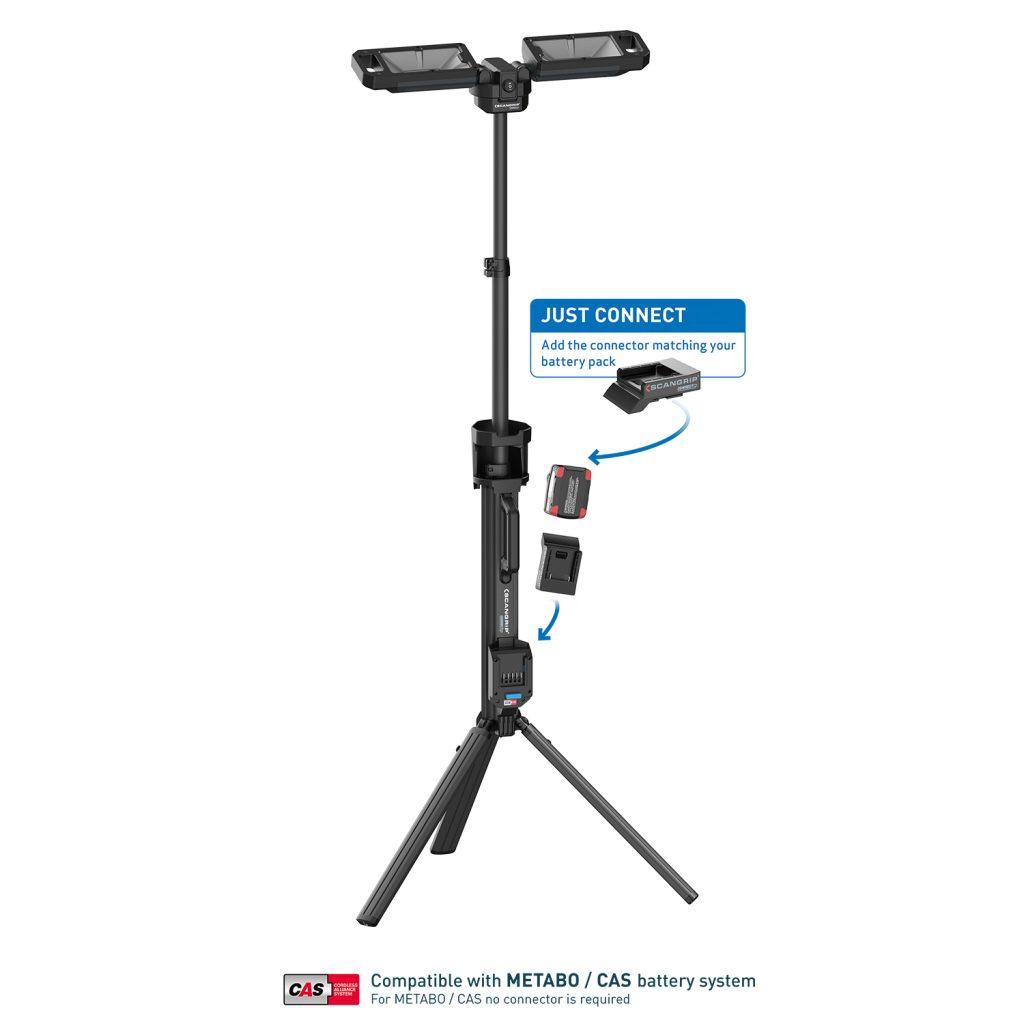 Trípode Scangrip TOWER 5 CONNECT – Instrulamp